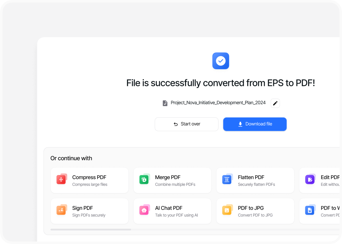 Free Online EPS to PDF Converter - PDFTool.io